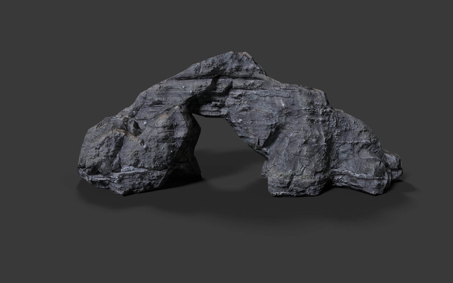 Rock Formation - 3D Model by Radju