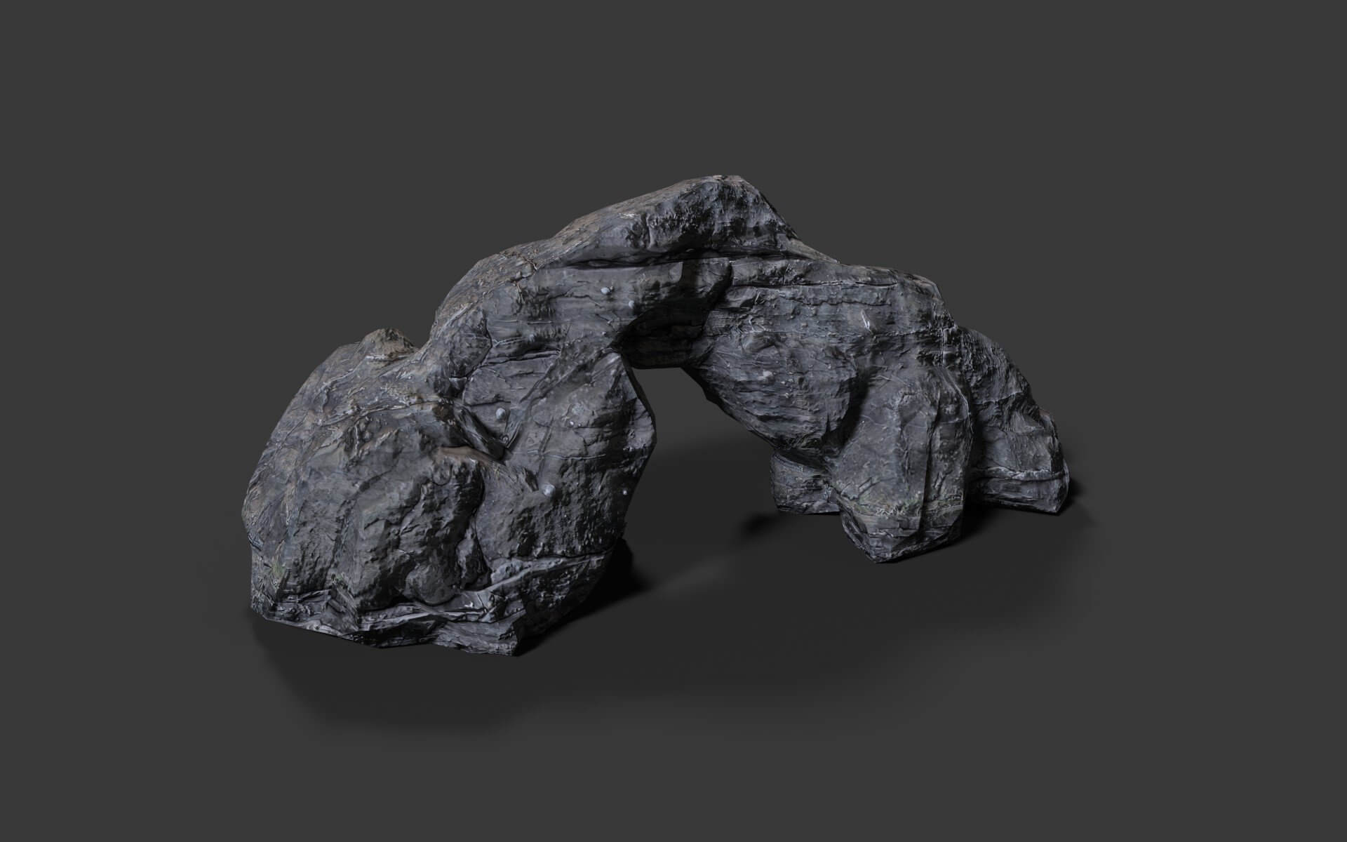 Rock Formation - 3D Model by Radju