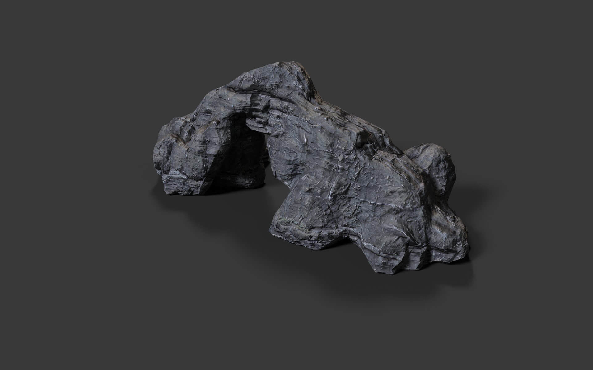 Rock Formation - 3D Model by Radju