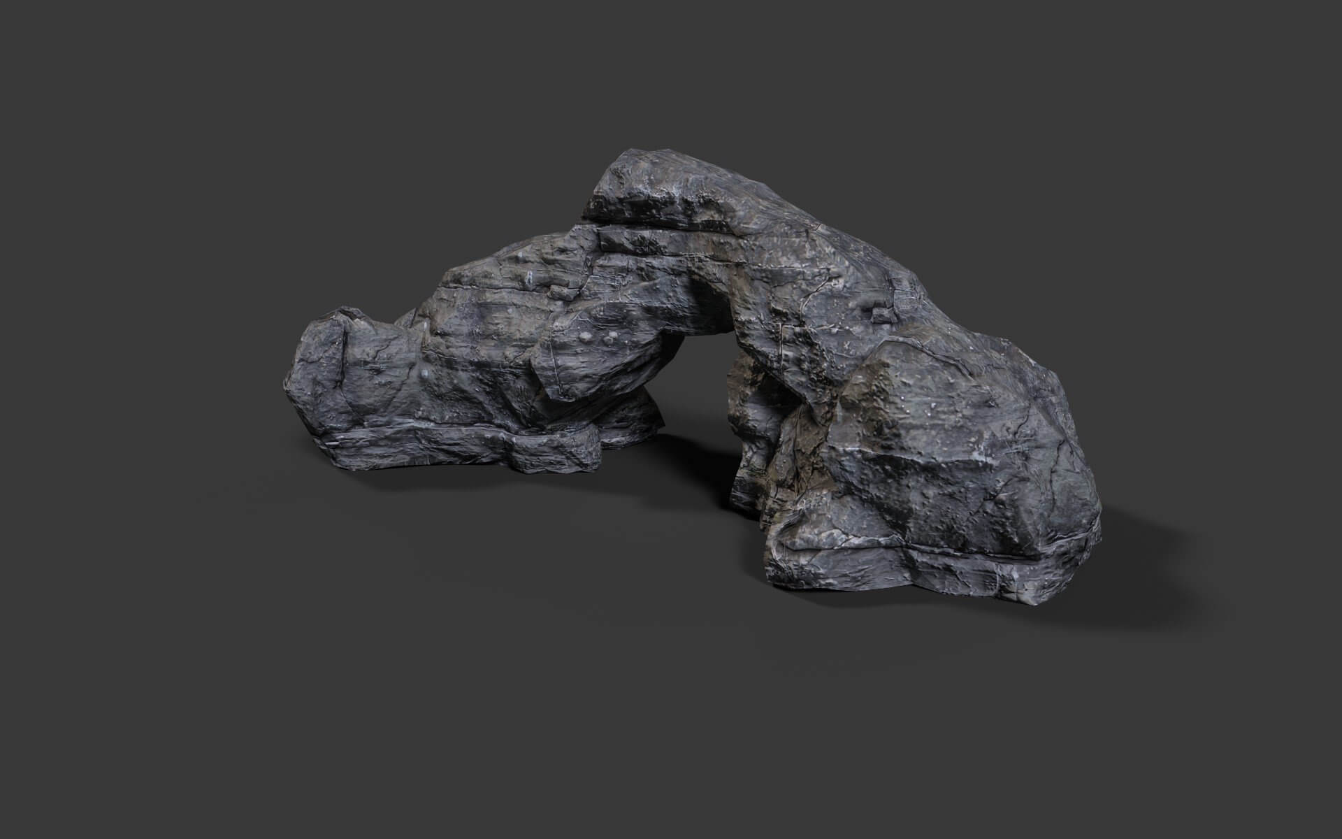 Rock Formation - 3D Model by Radju