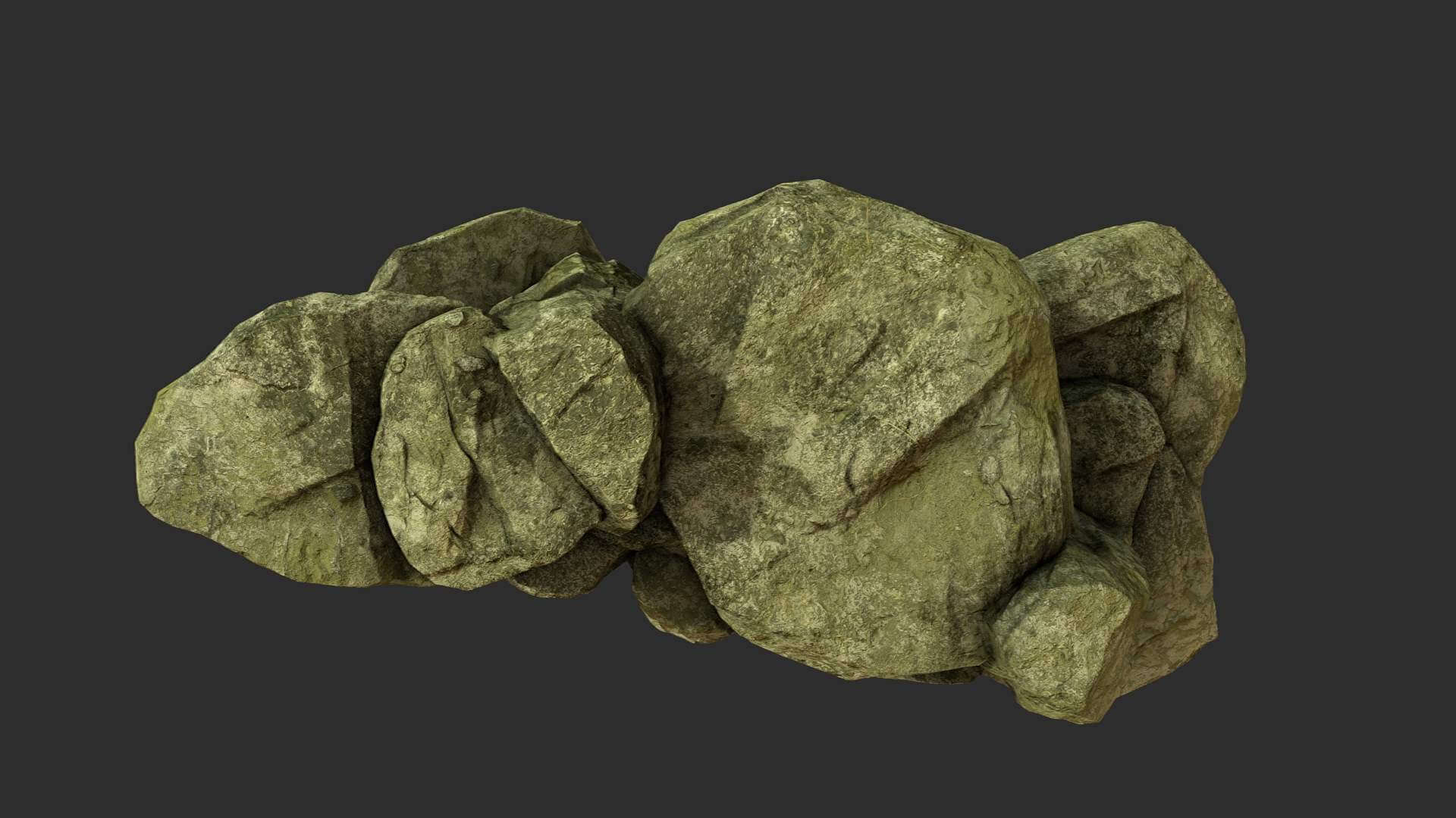 Rock Pack Vol 6 - 3D Model by Radju