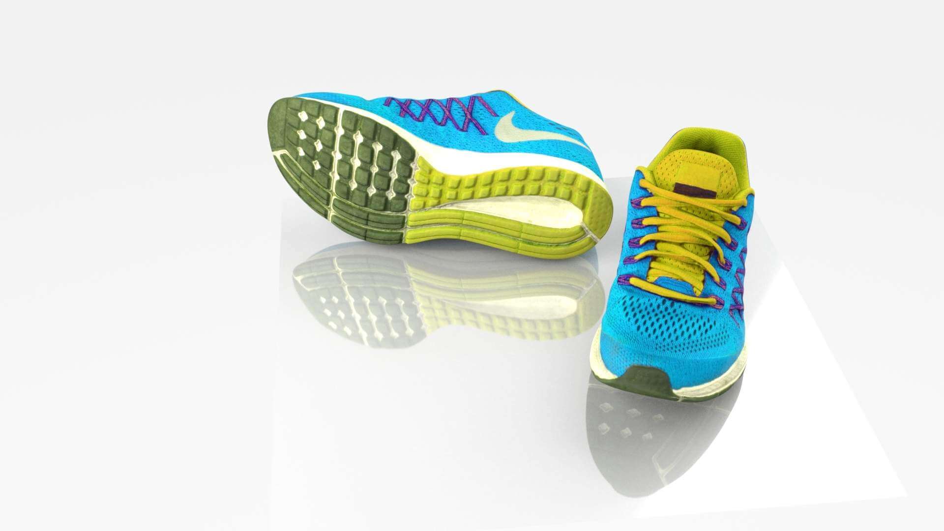 Nike Sneakers - 3D Model by Radju