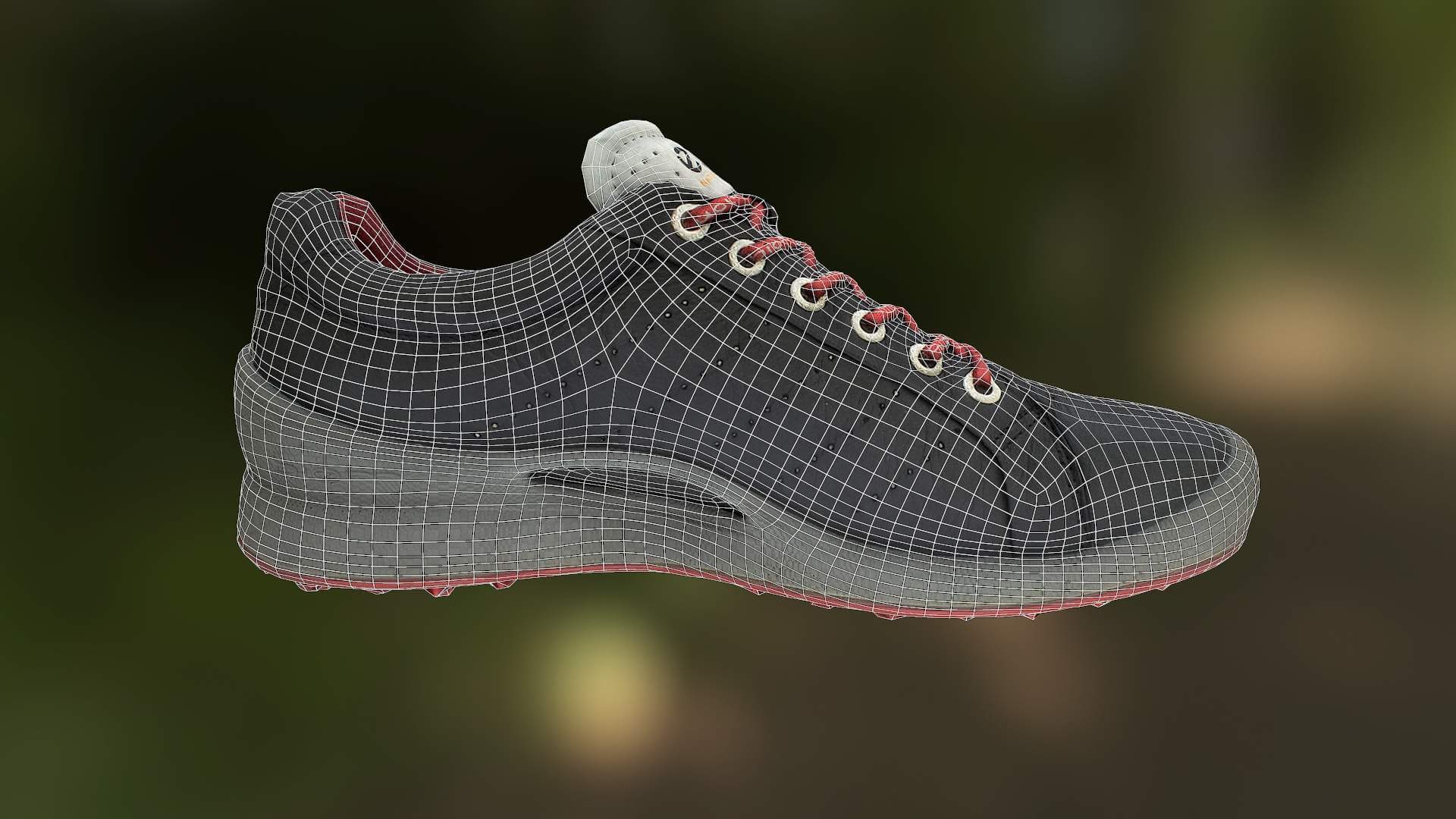 Ecco Sneaker - 3D Model by Radju