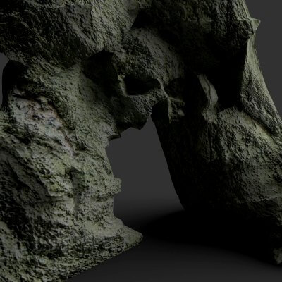 Skull Cave - 3D Model by Gizem Dilara Tek