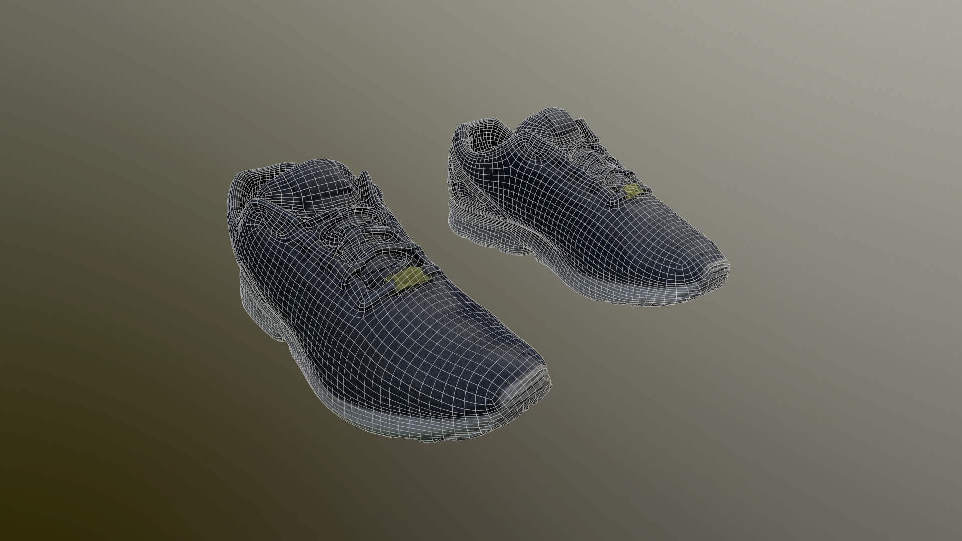 Sneakers - 3D Model by Radju