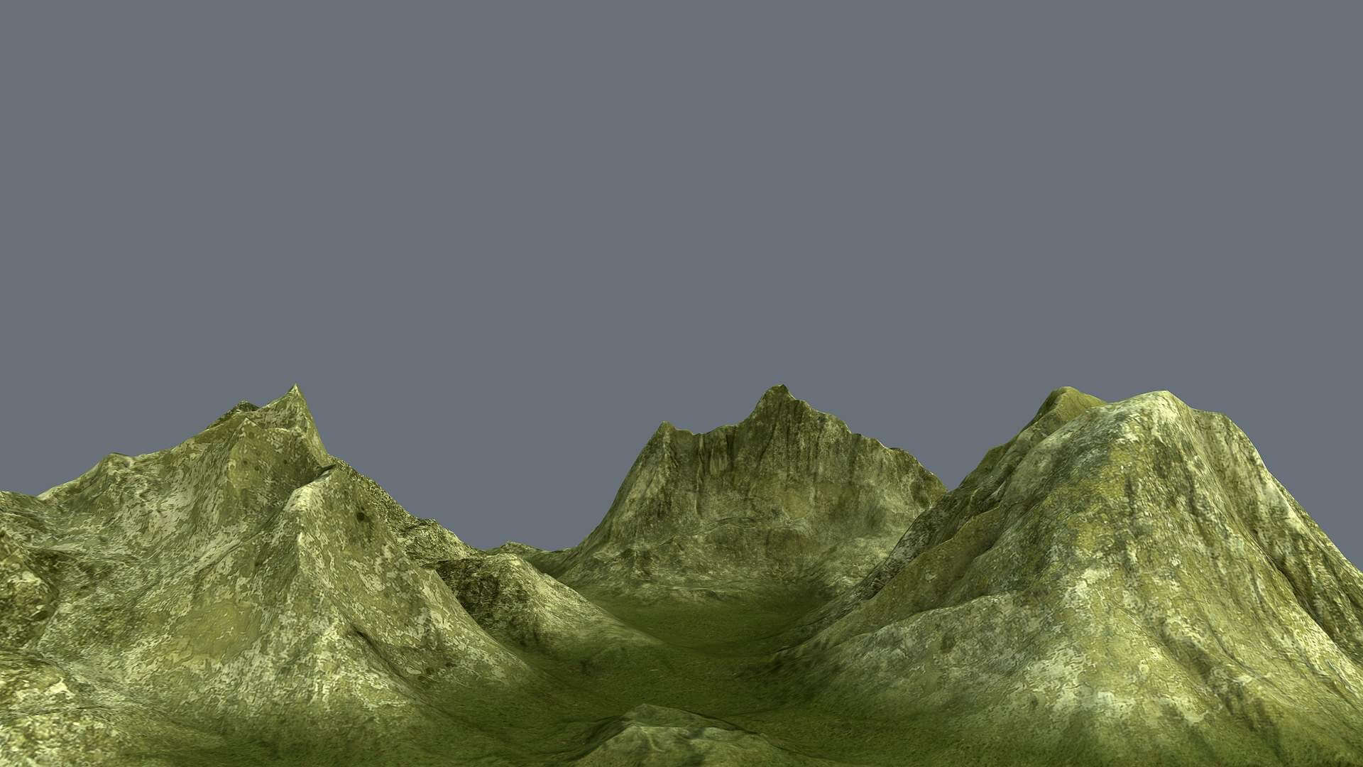 Valley - 3D Model by Radju