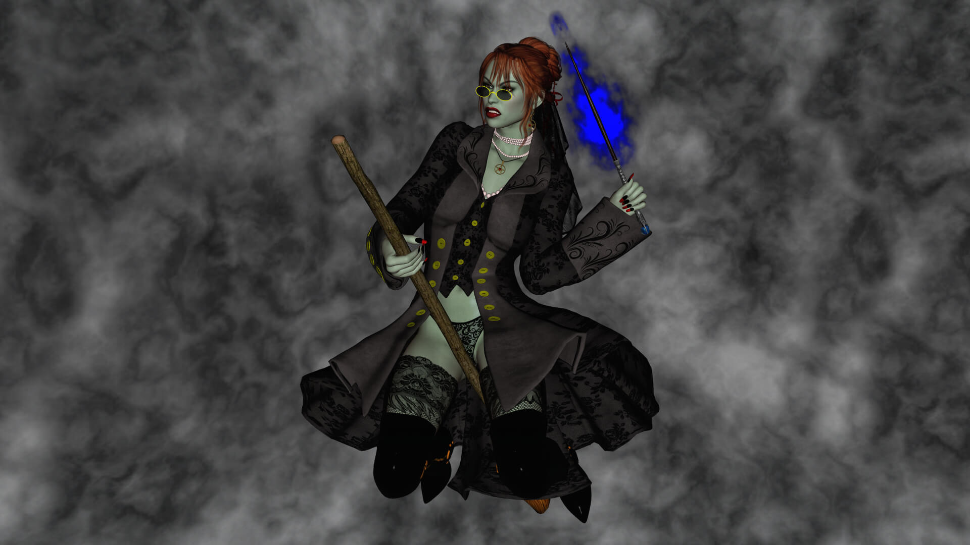 Cold Witch by Radkres | RenderHub Wallpapers