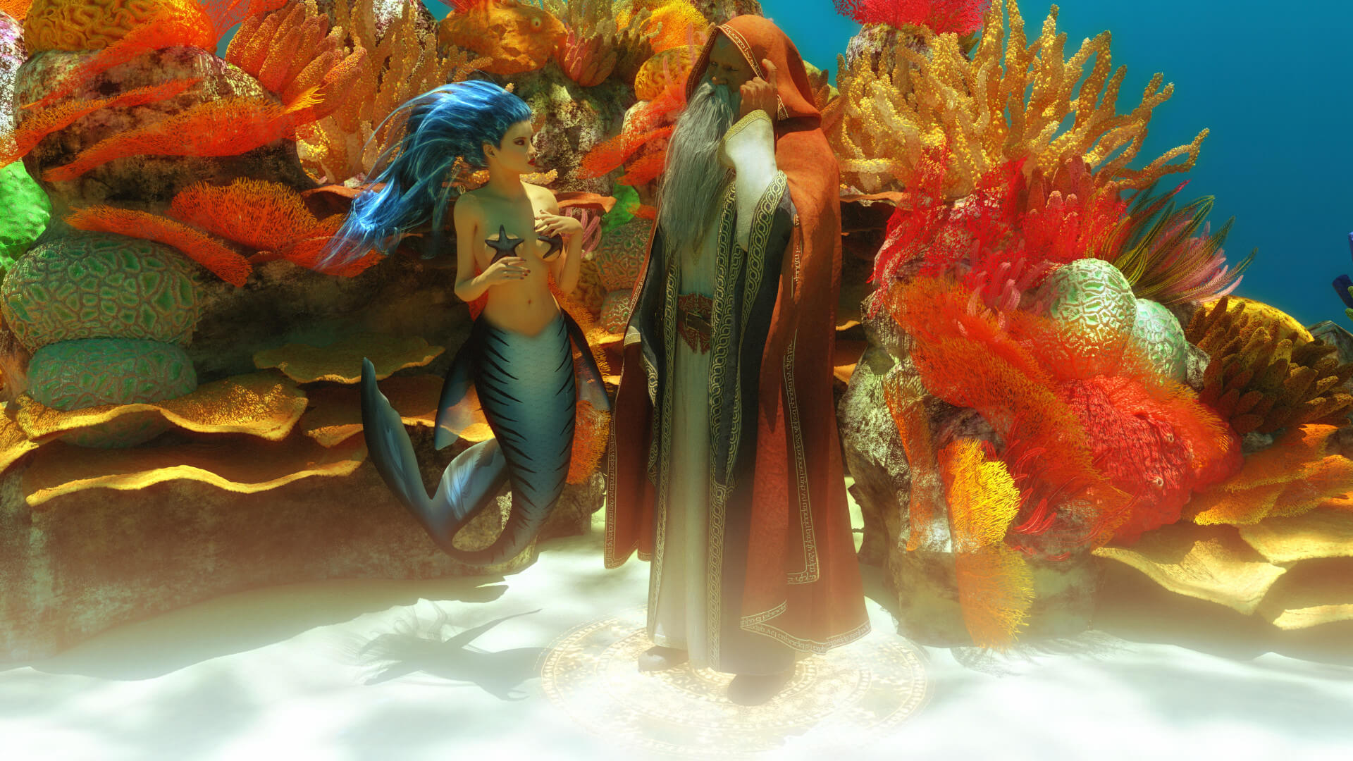 Lost Wizard by Radkres | RenderHub Wallpapers