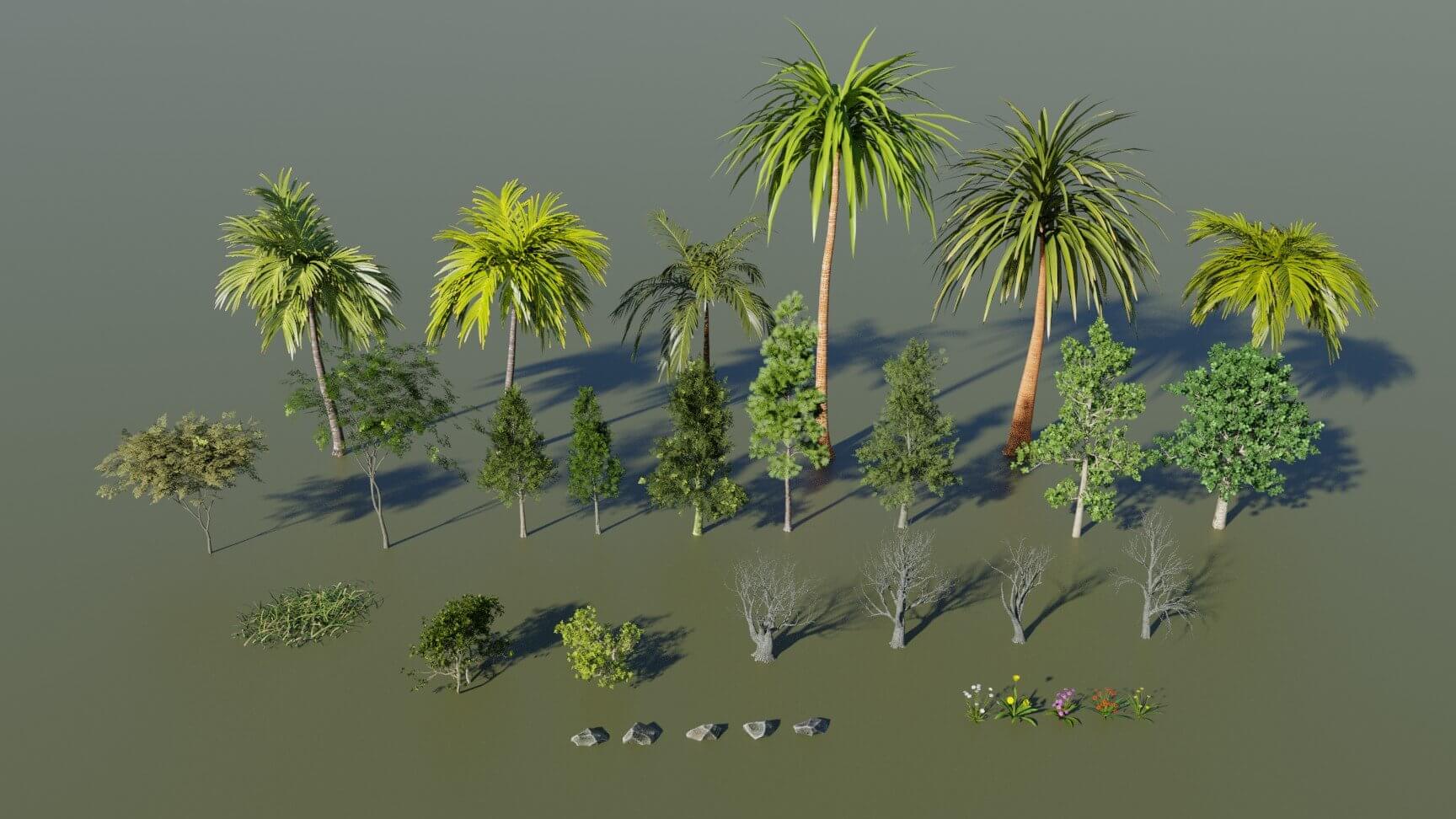 Biomes - The Garden 3D Model by raffyraffy