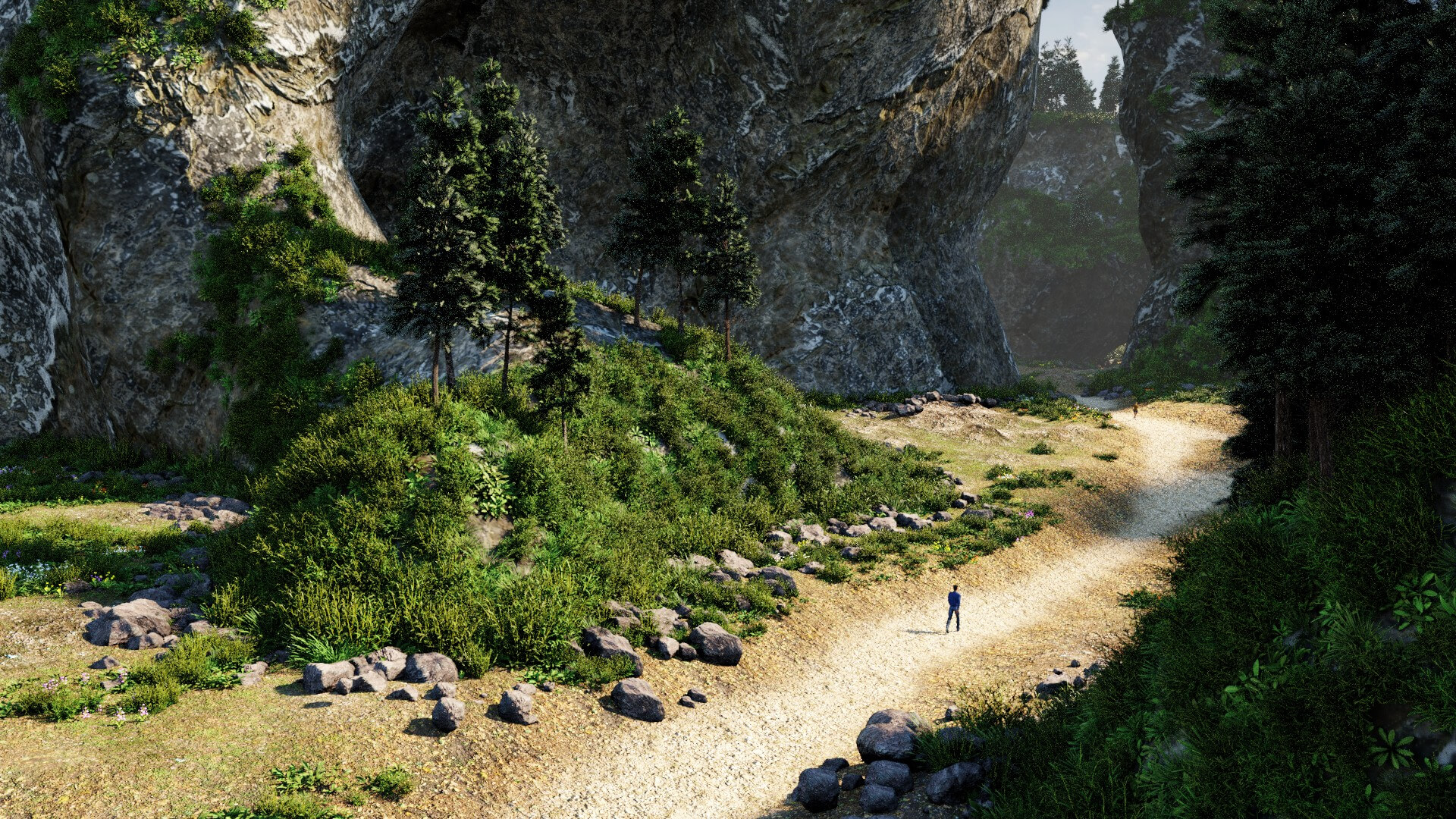 Crossing The Caves - 3D Model by raffyraffy