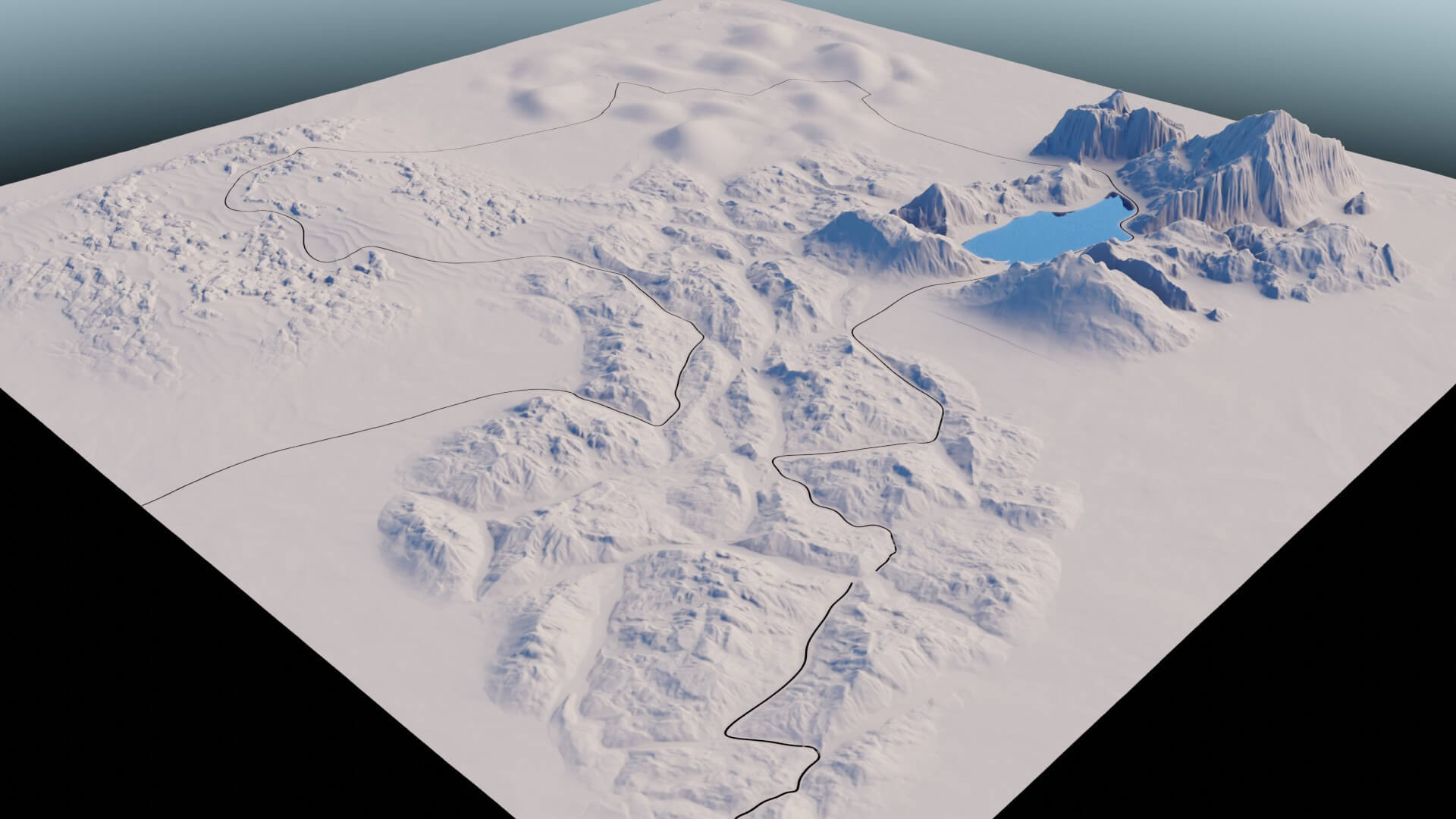 Four Biomes - 3D Model by raffyraffy