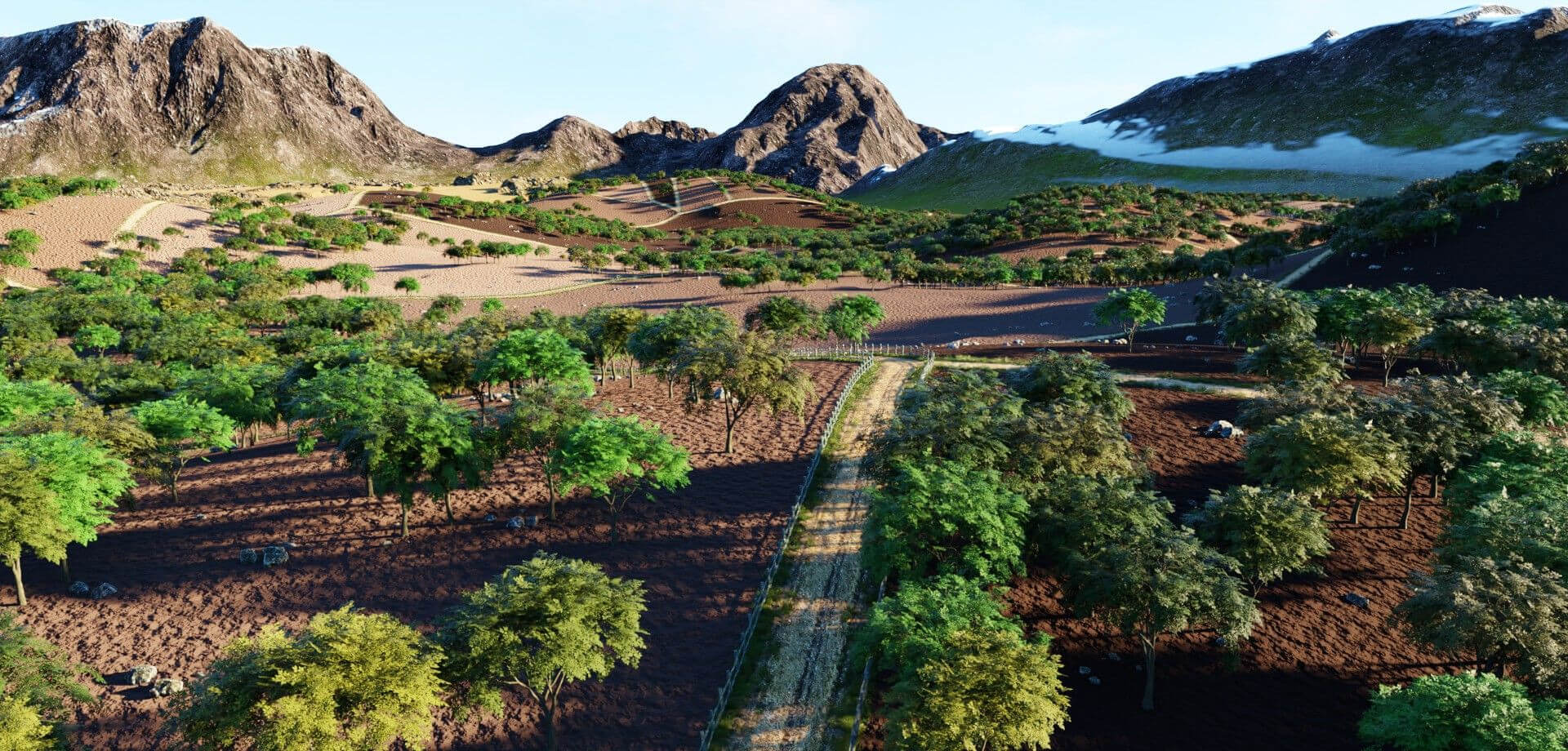 Four Biomes - 3D Model by raffyraffy