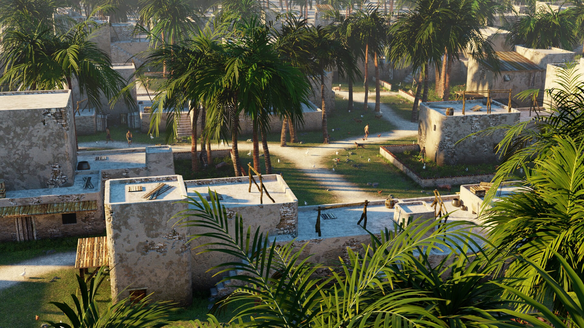 Desert village 3D Render, Digital Art by raffyraffy