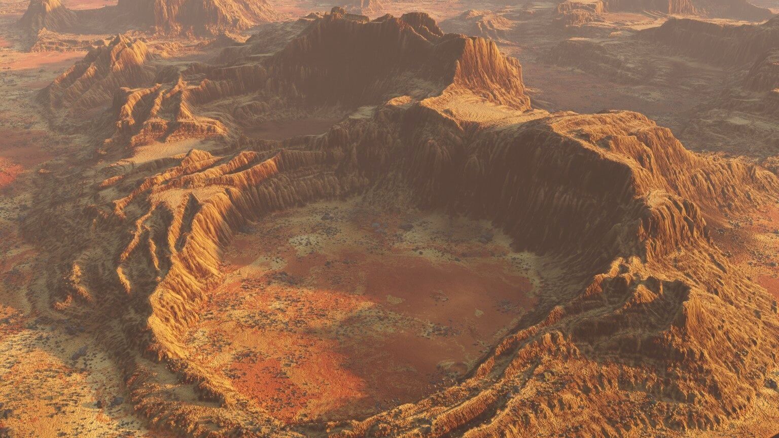 Martian Surface - Stony Area 3D Model by raffyraffy