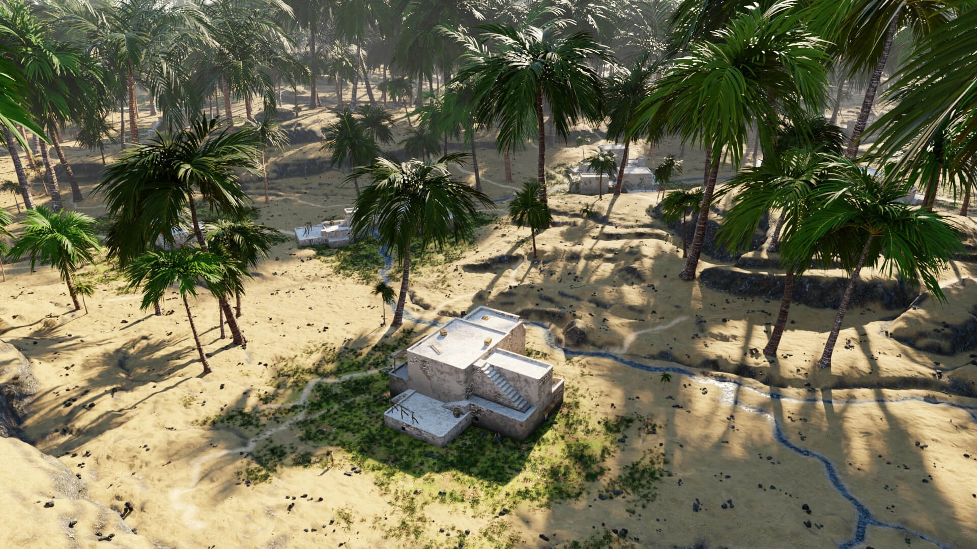Palm Forest Living - 3D Model by raffyraffy