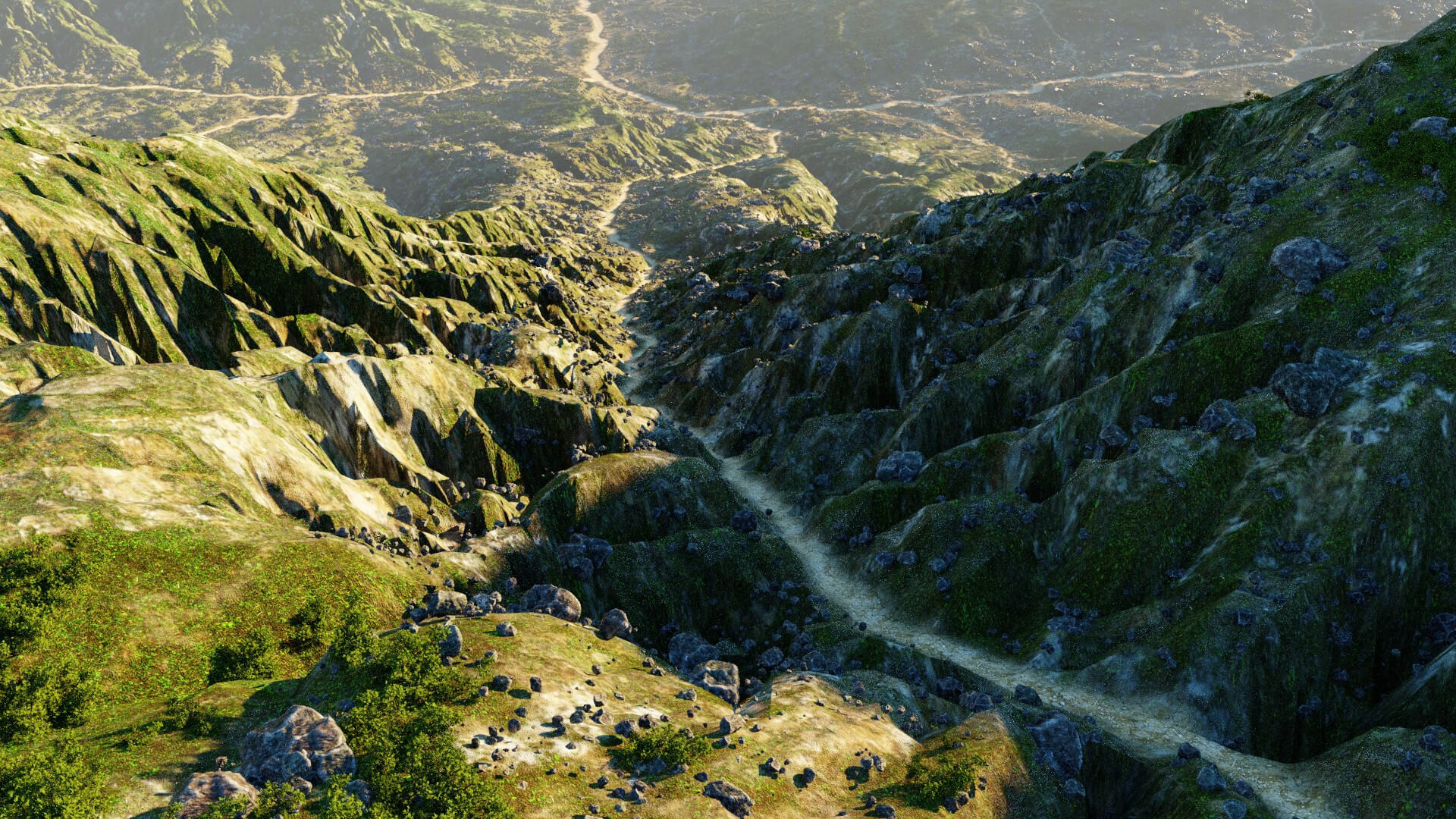 Panorama and Trails - 3D Model by raffyraffy