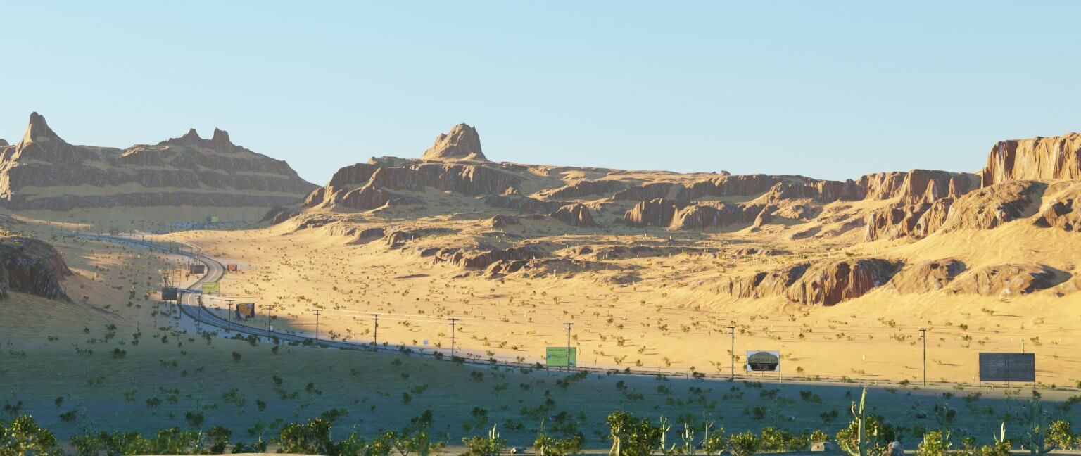 Route 66 - 3D Model by raffyraffy