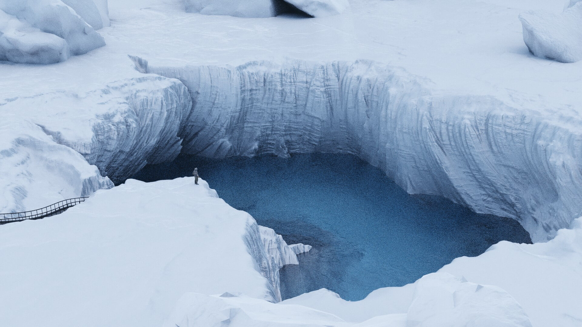 The Pool in The Well -Arctic 3D Model by raffyraffy