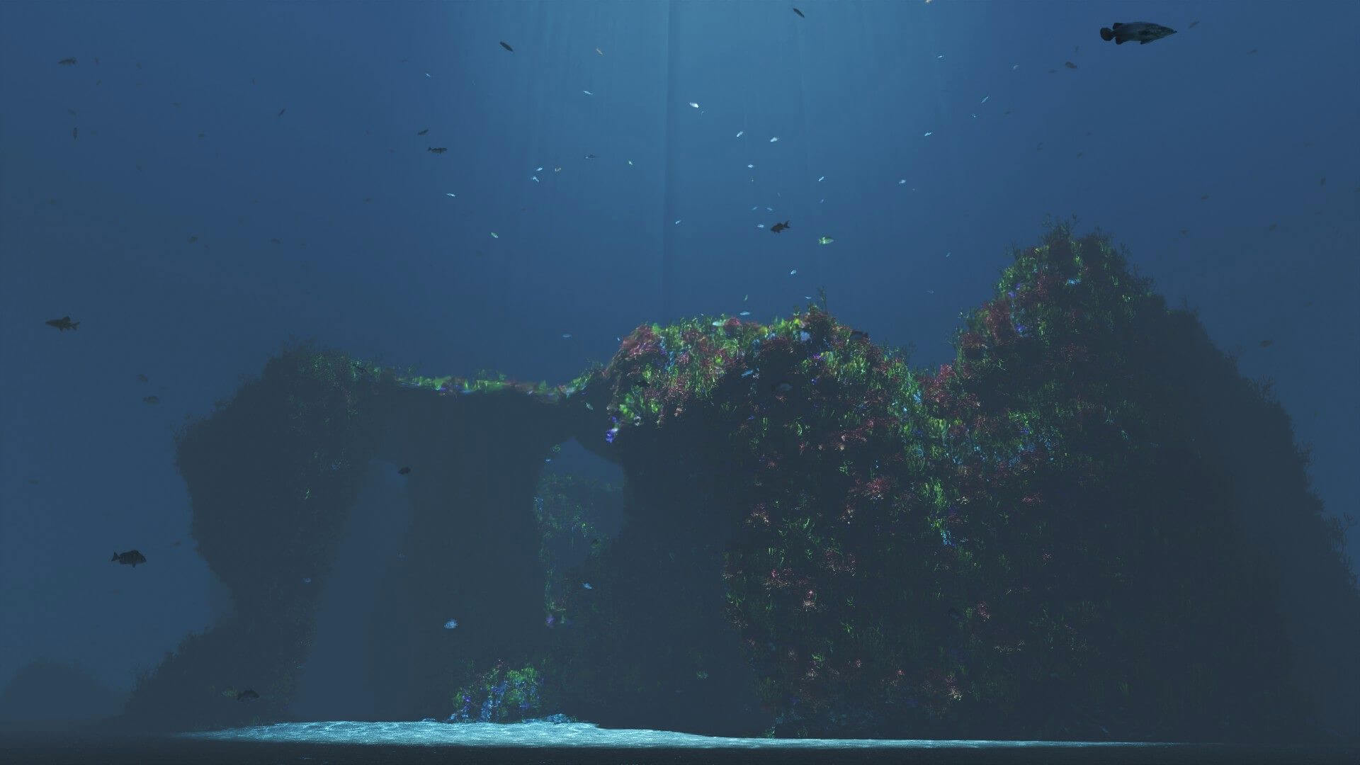 Underwater Reefs - 3D Model by raffyraffy