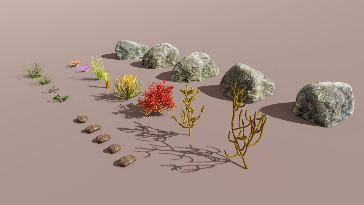 Underwater Seabed - 3D Model by raffyraffy