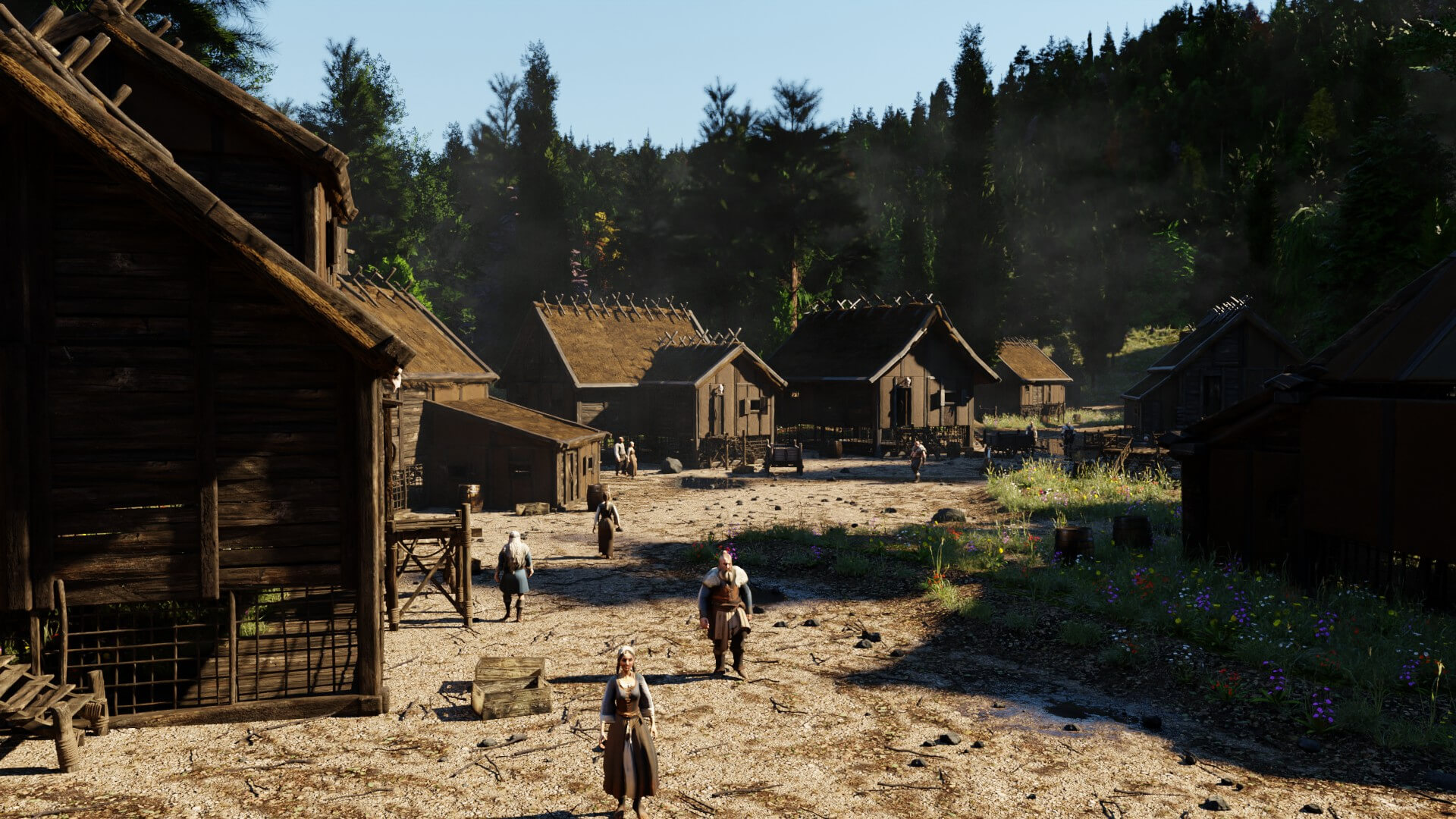 Viking Village - 3D Model by raffyraffy