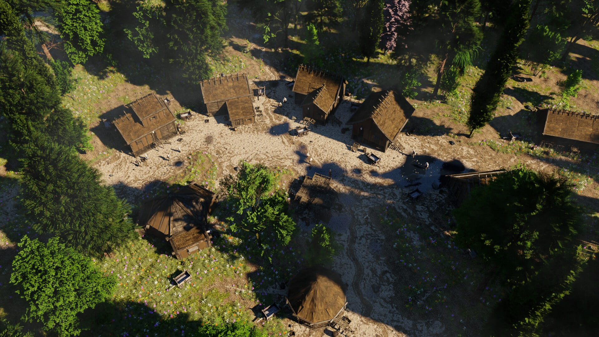 Viking Village - 3D Model by raffyraffy