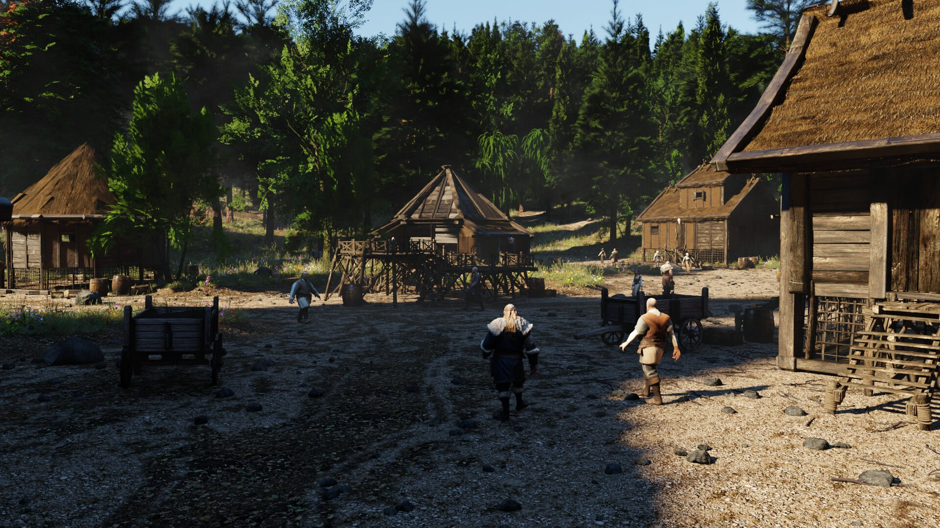 Viking Village - 3D Model by raffyraffy