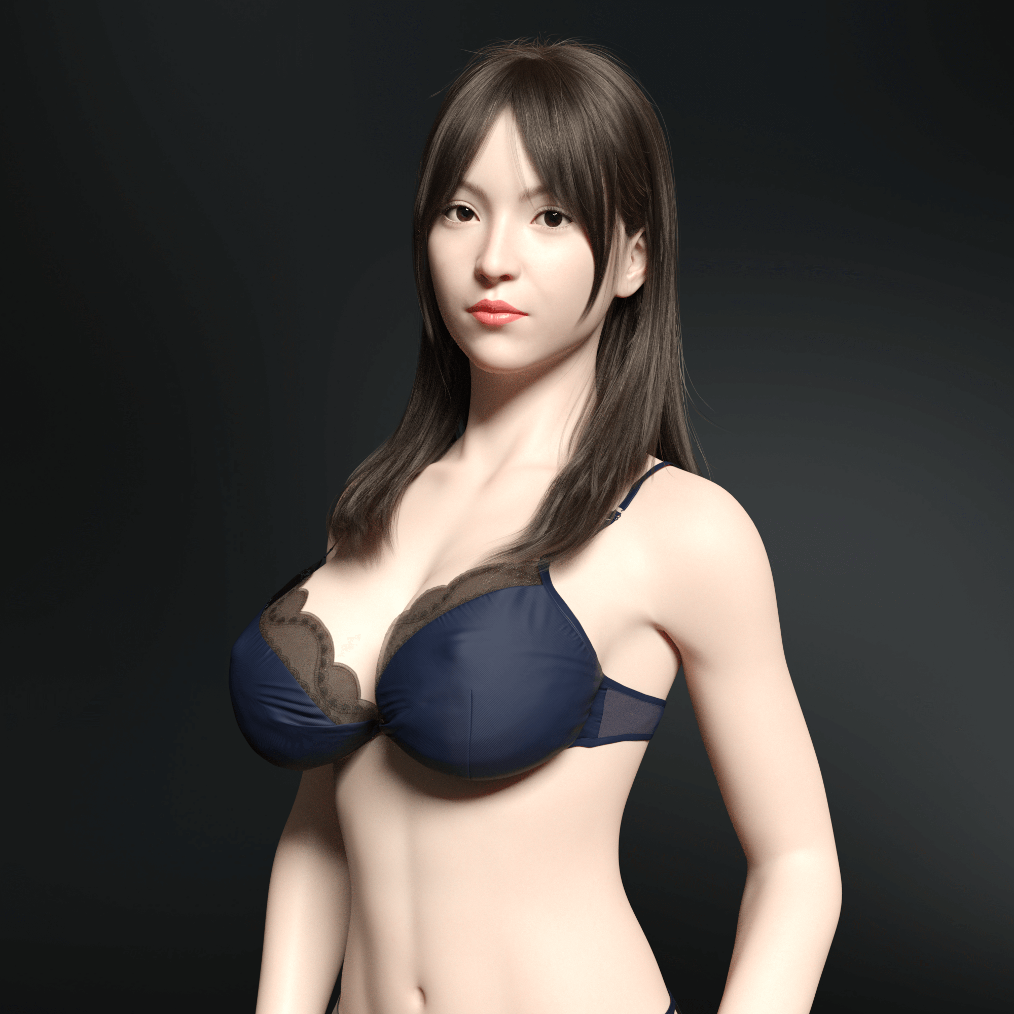 Nayla 3D Render, Digital Art by Raizel3D