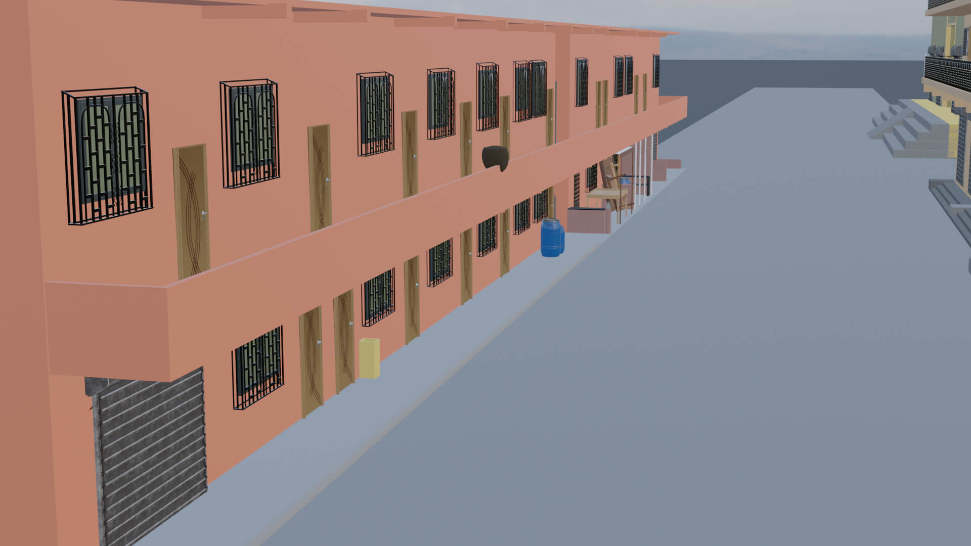 City Buildings - 3D Model by Rajesh Sharma