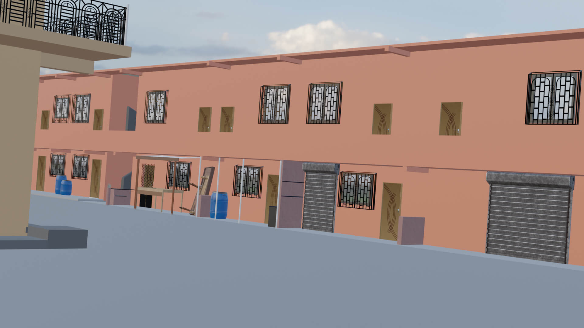 City Buildings - 3D Model by Rajesh Sharma