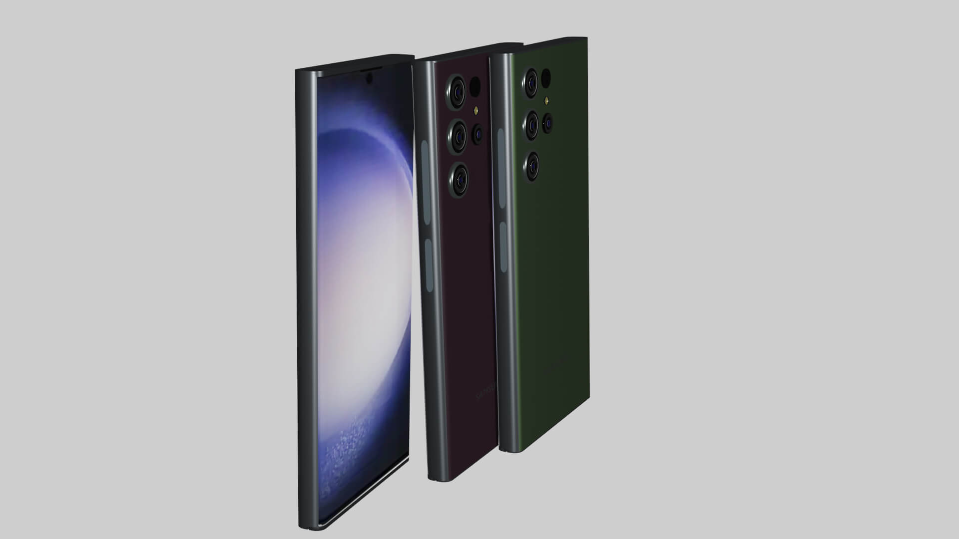 Samsung Galaxy S23 Ultra Phone - 3D Model by Rajesh Sharma