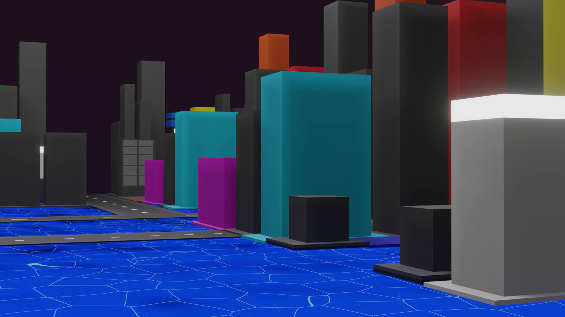 Skyscraper Building Assets - 3D Model by Rajesh Sharma