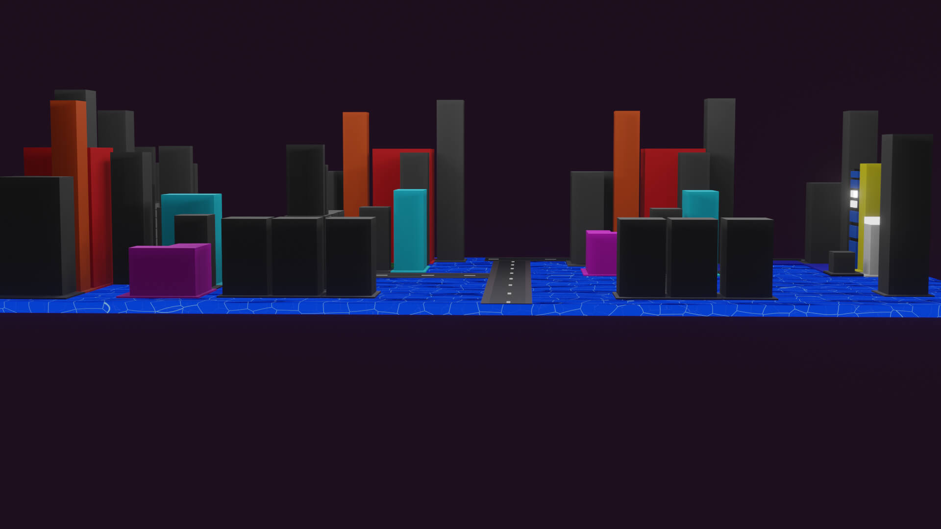 Skyscraper Building Assets - 3D Model by Rajesh Sharma