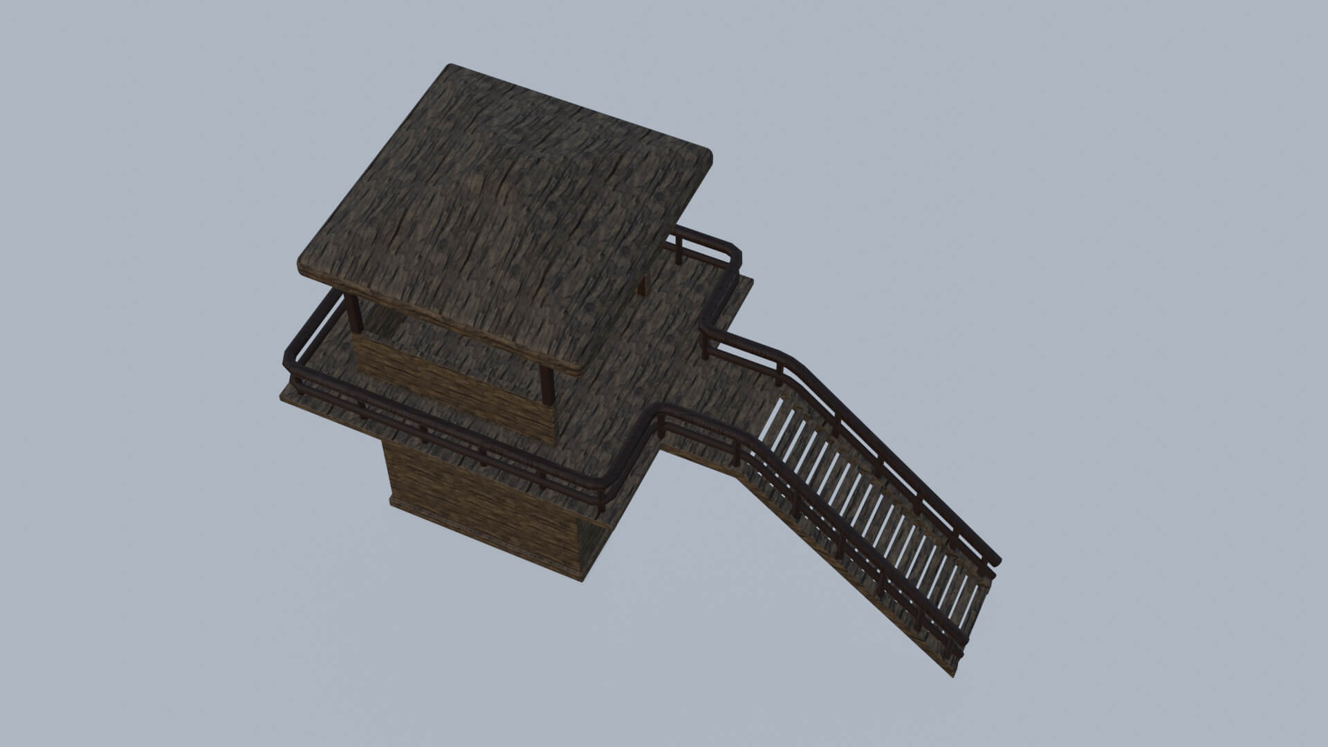 Watchtower Guard Tower - Free 3D Model by Rajesh Sharma