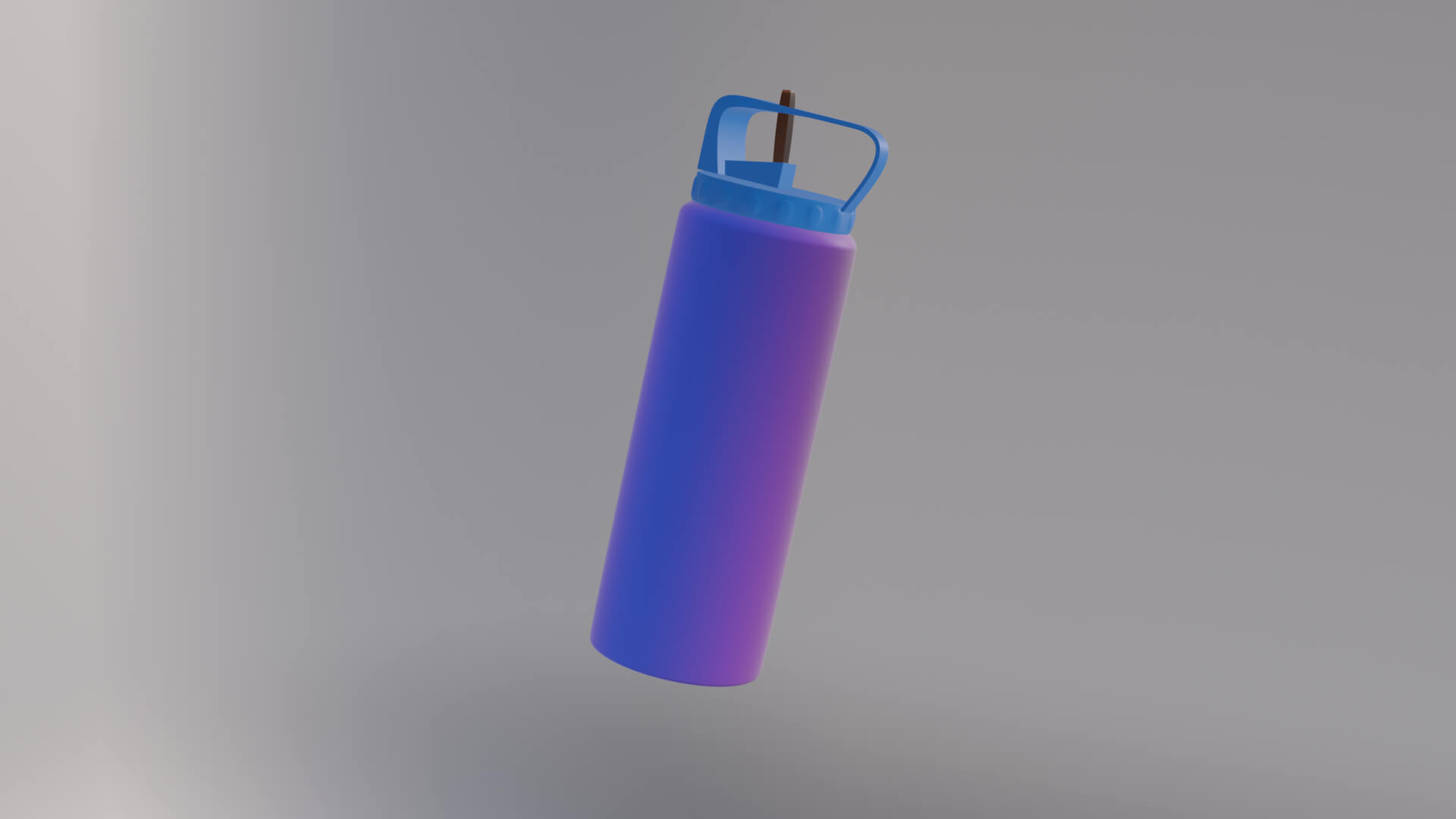 Water Bottle - 3D Model by Rajesh Sharma