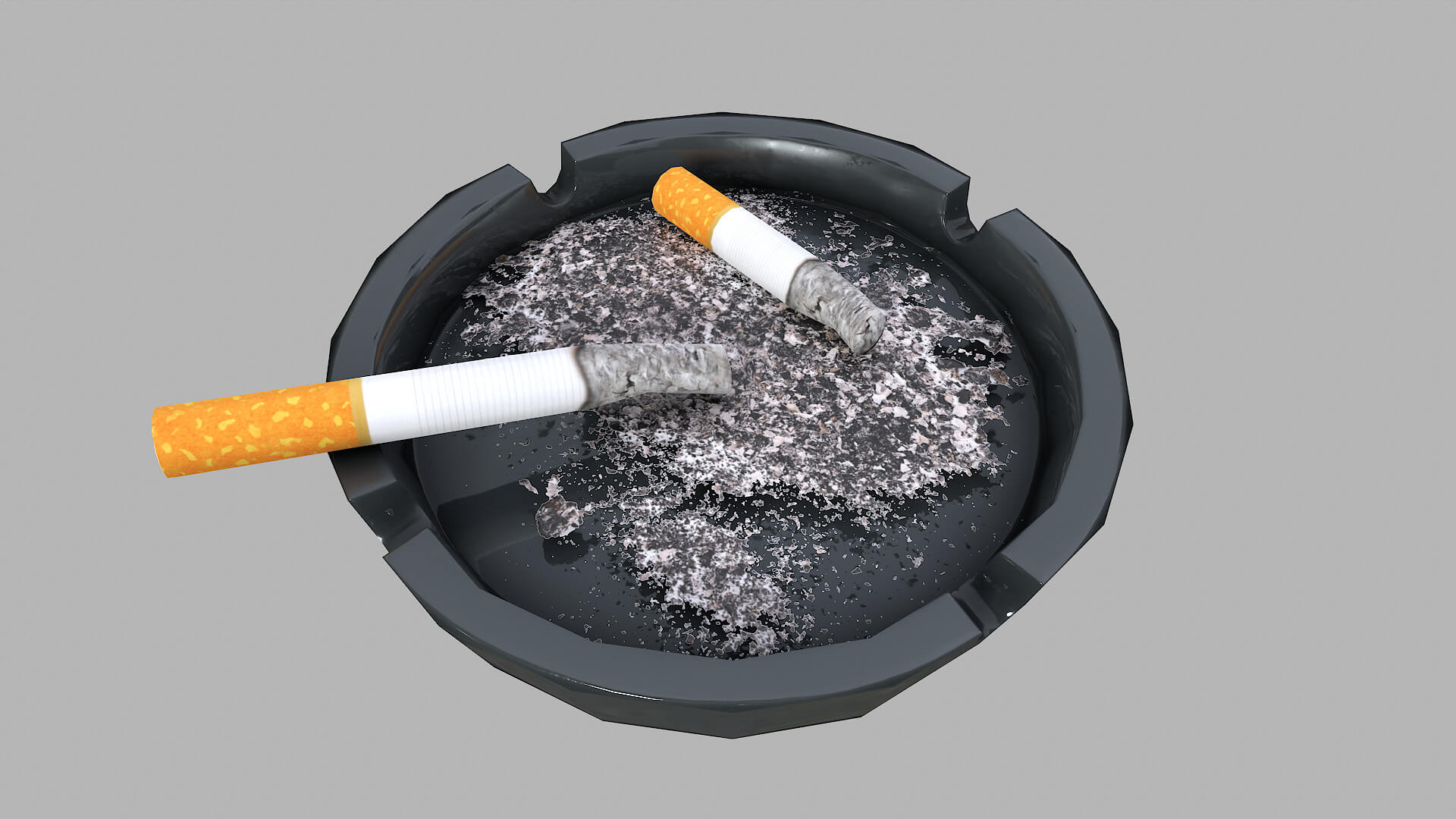 Ashtray - 3D Model by Rajiv singha
