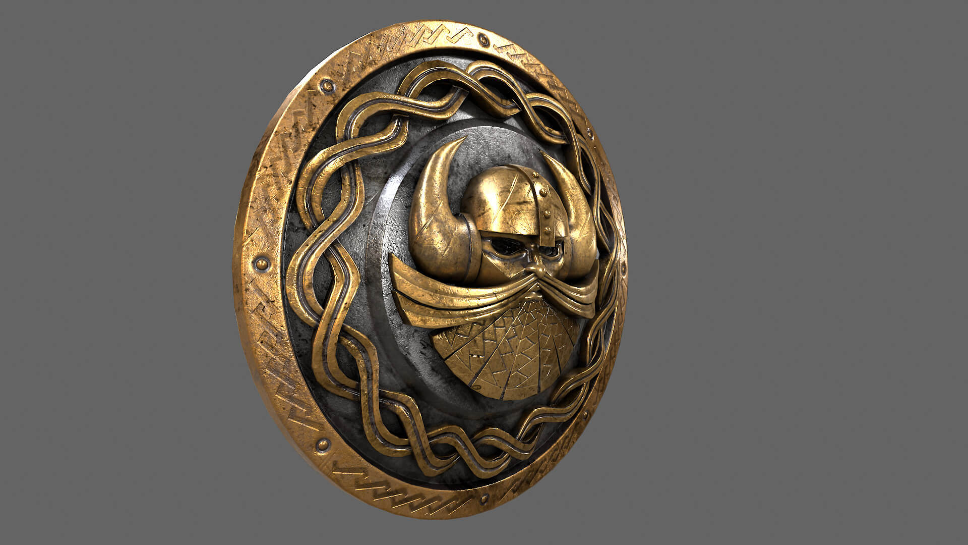 Dwarven Shield - 3D Model by Rajiv singha