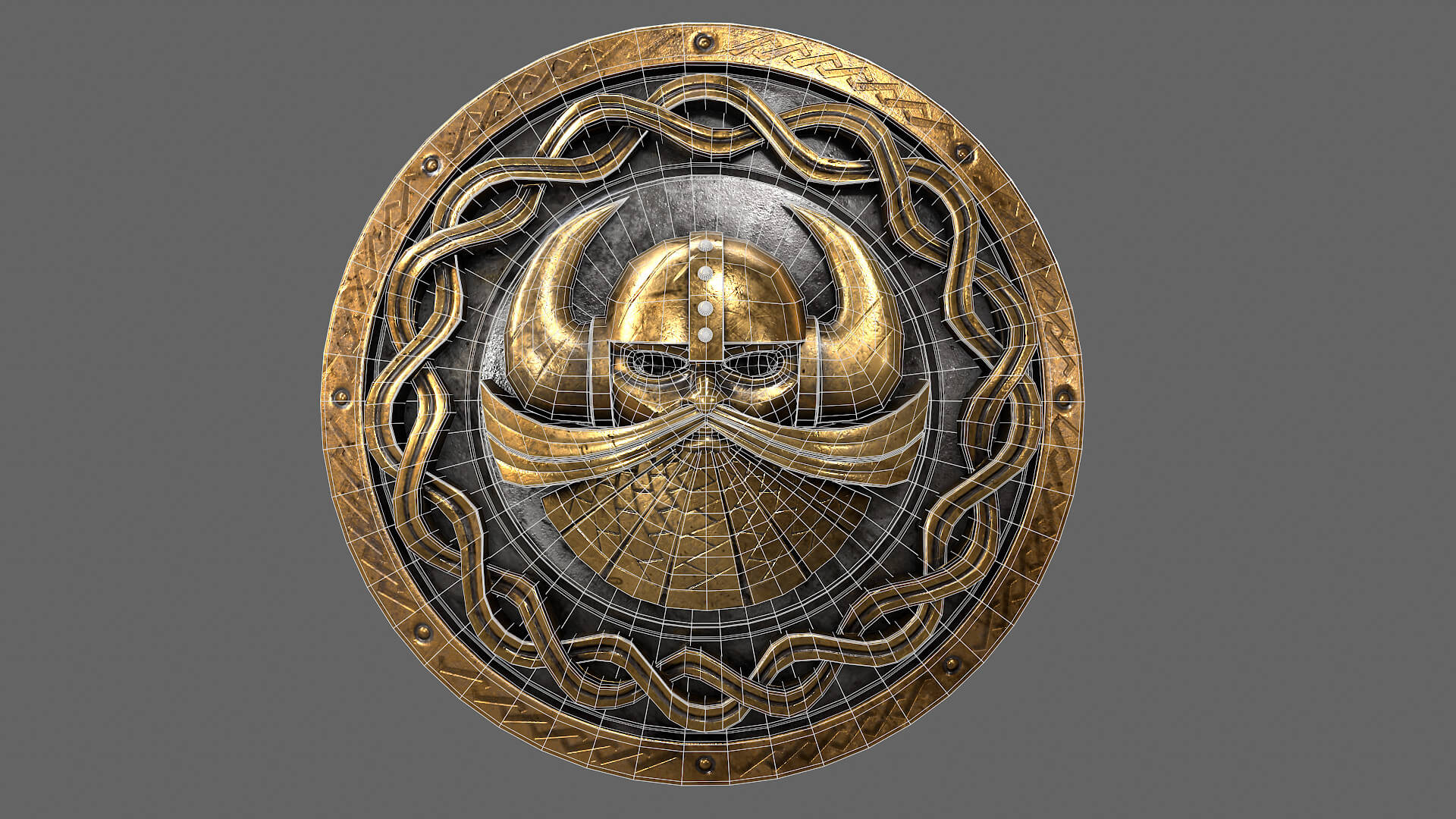 Dwarven Shield - 3D Model by Rajiv singha