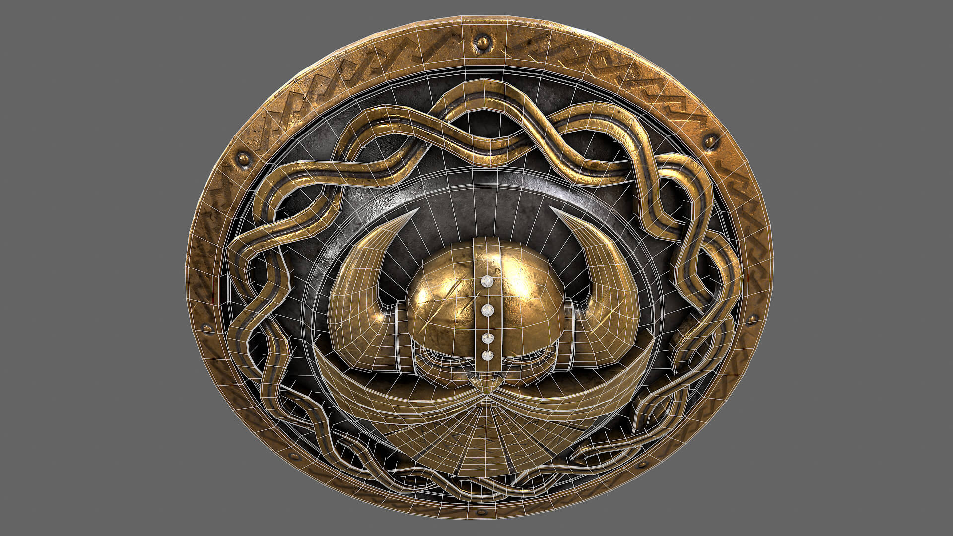 Dwarven Shield - 3D Model by Rajiv singha