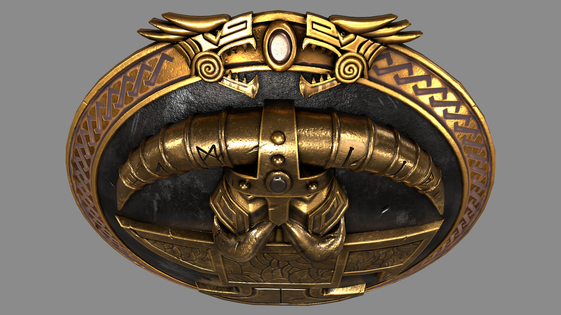 Shield - 3D Model by Rajiv singha