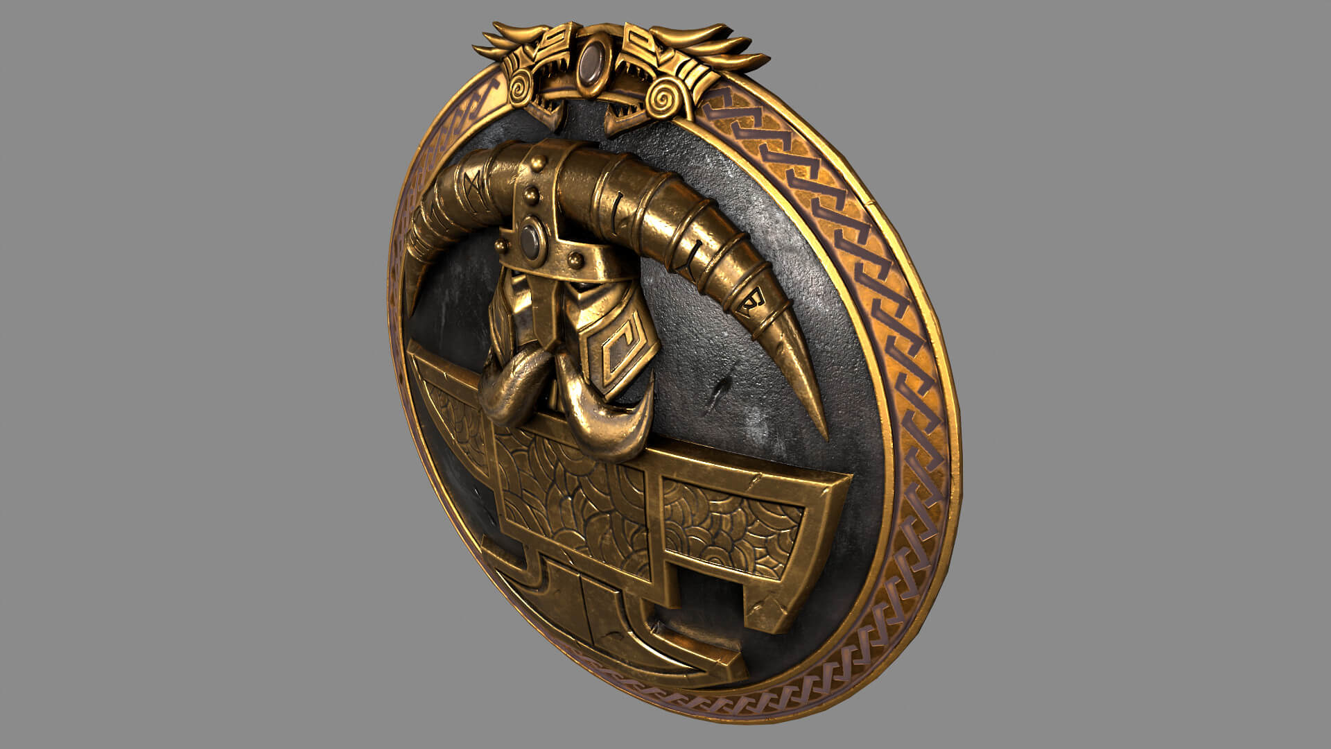 Shield - 3D Model by Rajiv singha