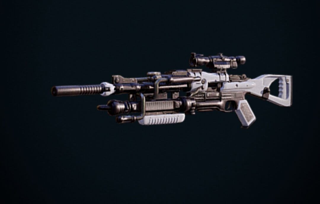 Sci-Fi Sniper Rifle 3D Model by RajveerSinghSachan