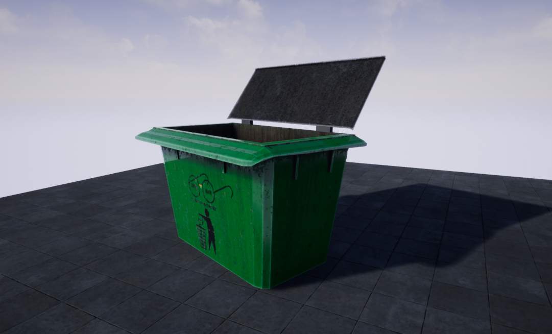 Dustbin - 3D Model by Rajyadav5548