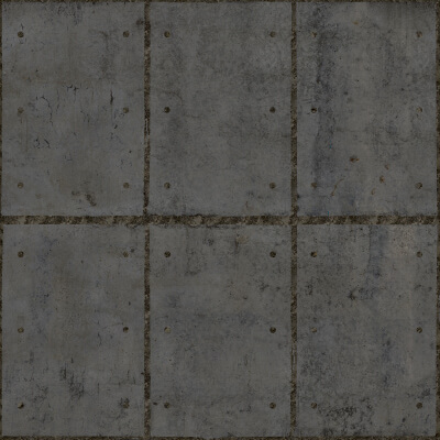 Gray Concrete 10 PBR Texture by things