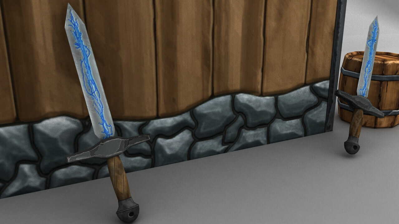 Cartoon Medieval Game Models - 3D Model by RandomPolygons