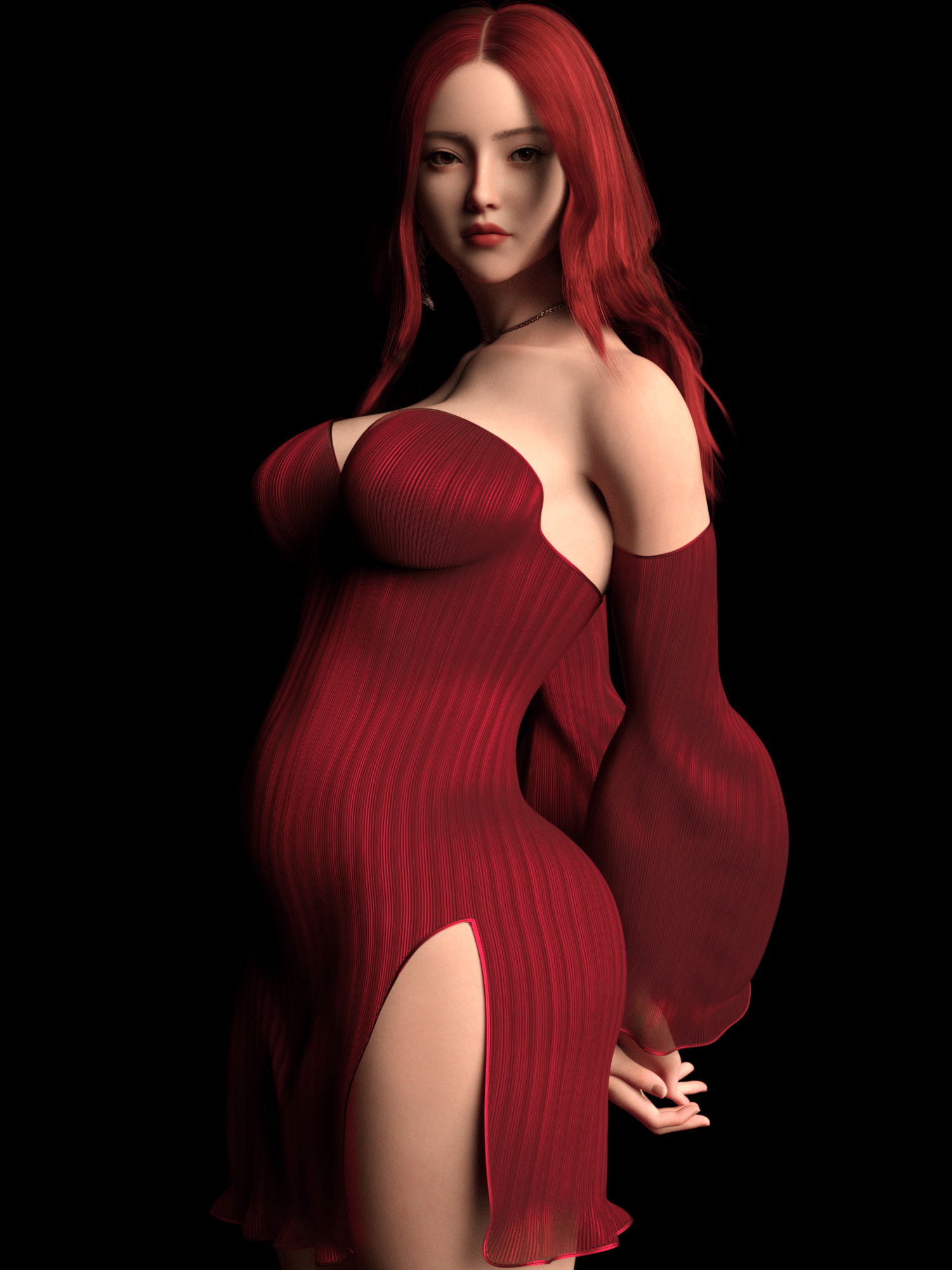 Bianca 3D Render, Digital Art by RanggaFP