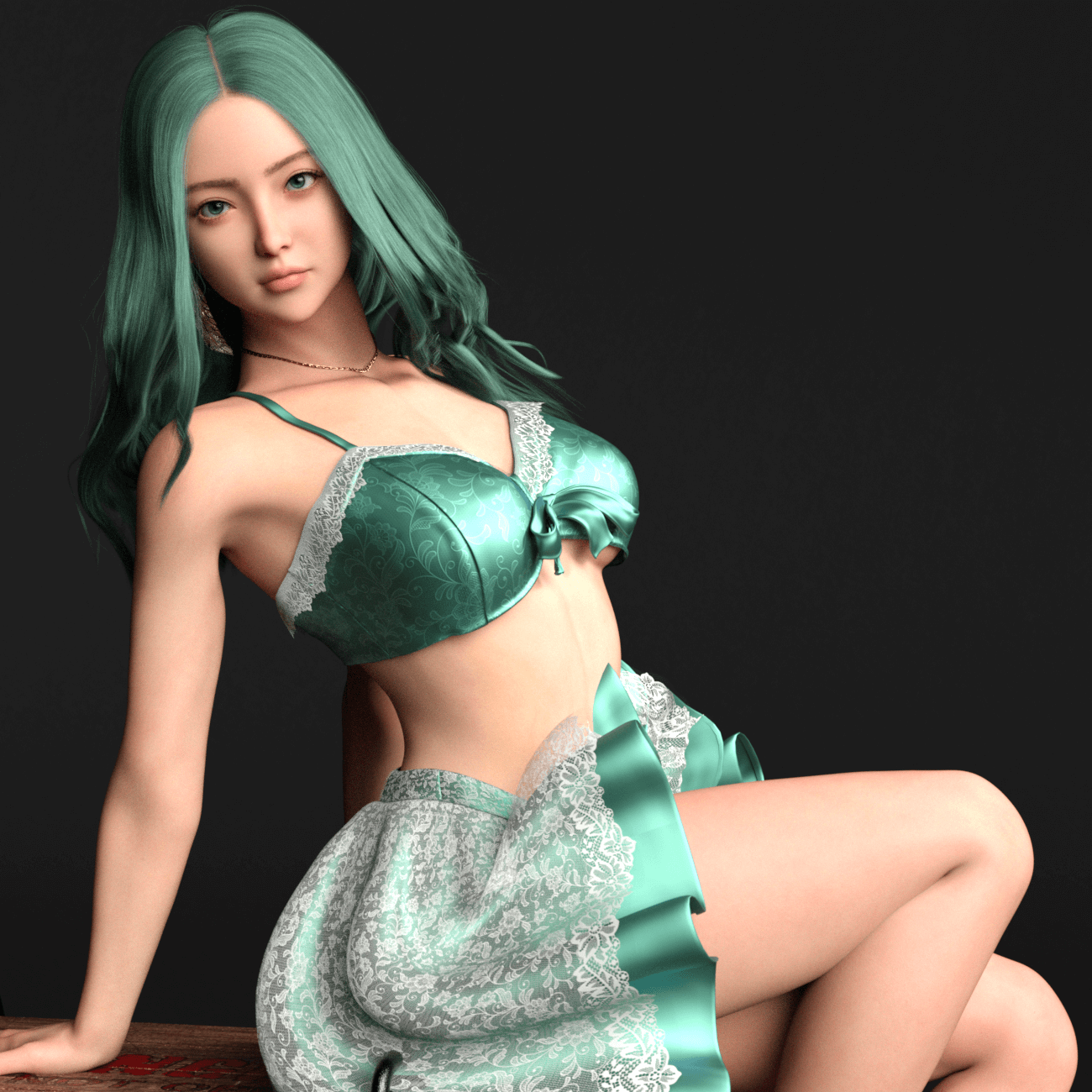 Bianca 3D Render, Digital Art by RanggaFP