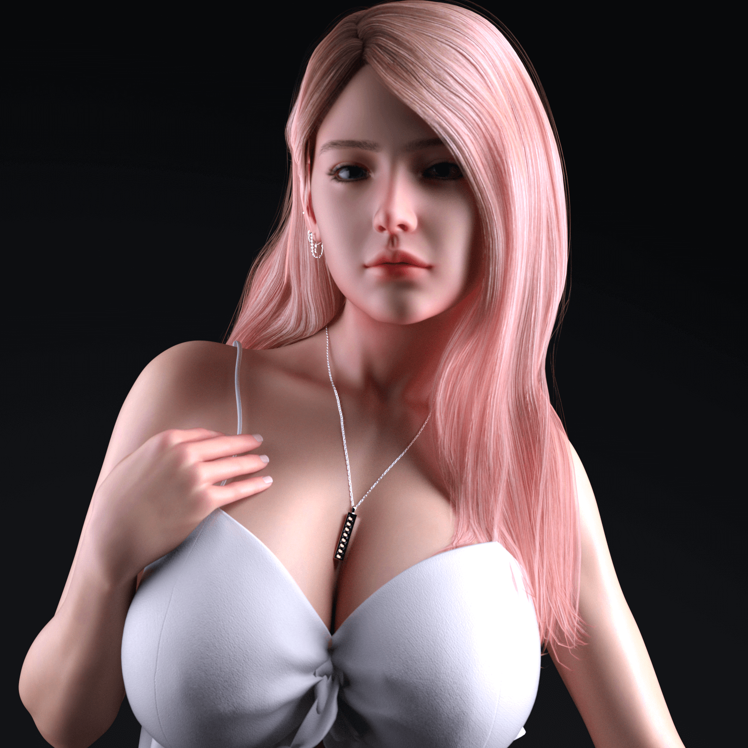 Mahalini 3D Render, Digital Art by RanggaFP