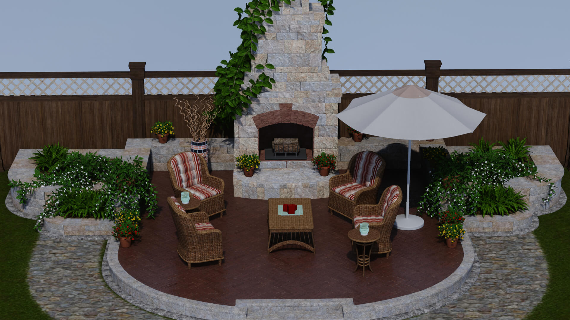 Outdoor Render 3D Render, Digital Art by Rango2001