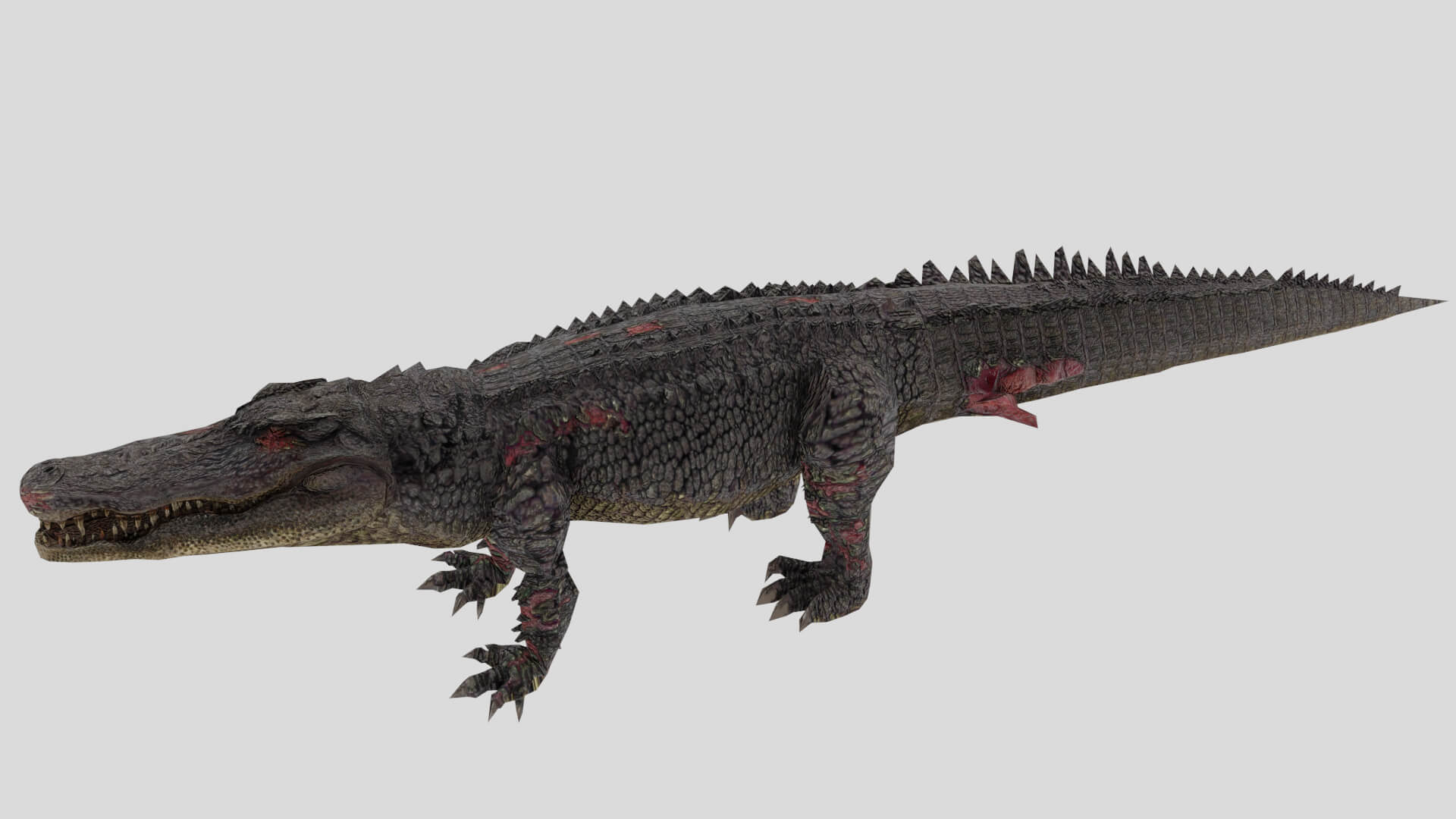 Killer Croc Free 3D Model by Rango2001